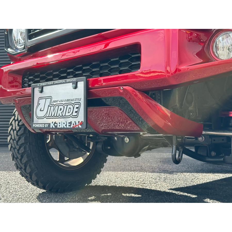 ジムニー ジムニーシエラ フロントアンダーガード K-BREAK kbreak ケイブレイク ケーブレ Kブレ Kブレイク JB74 JIMRIDE ジムライド : K-BREAK STORE ...