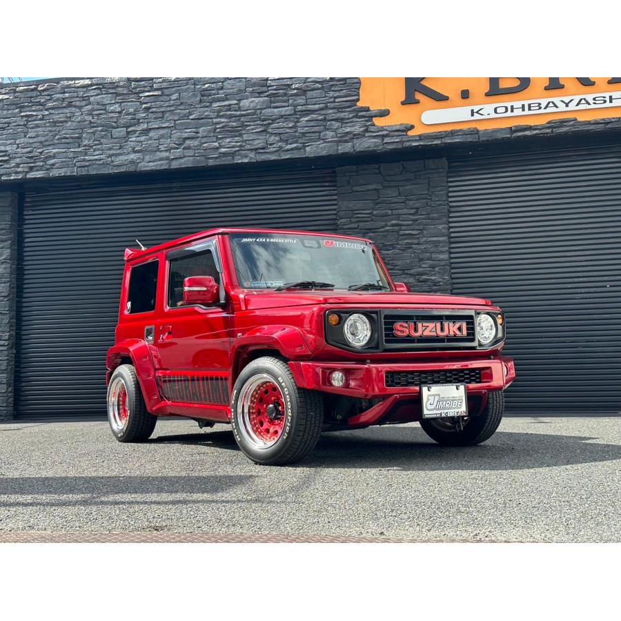 ジムニー ジムニー/シエラ アーチ上げオーバーフェンダーVer.1 K-BREAK kbreak ケイブレイク ケーブレ Kブレ Kブレイク JB64 JB74 ジムライド : K-BREAK ...