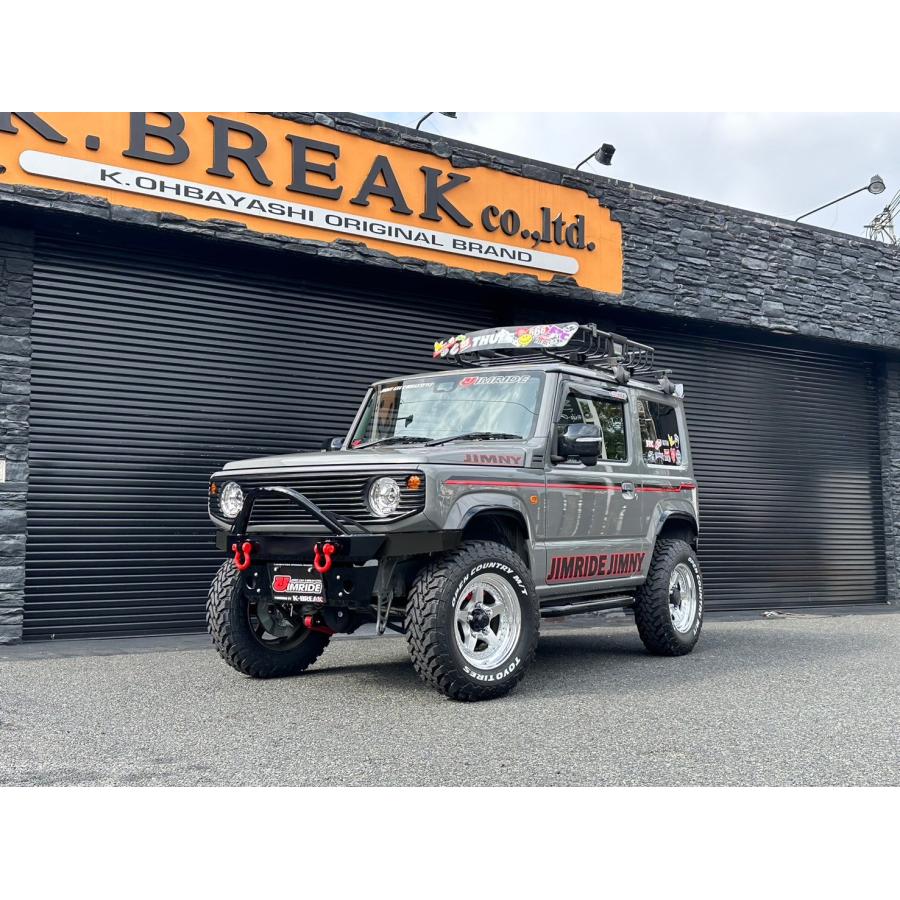 ジムニー アイアインジムニーボックスタイプ フロントスチールBOXバンパー K-BREAK kbreak ケイブレイク ケーブレ Kブレ Kブレイク JB64JB74シエラ : K-BREAK ...