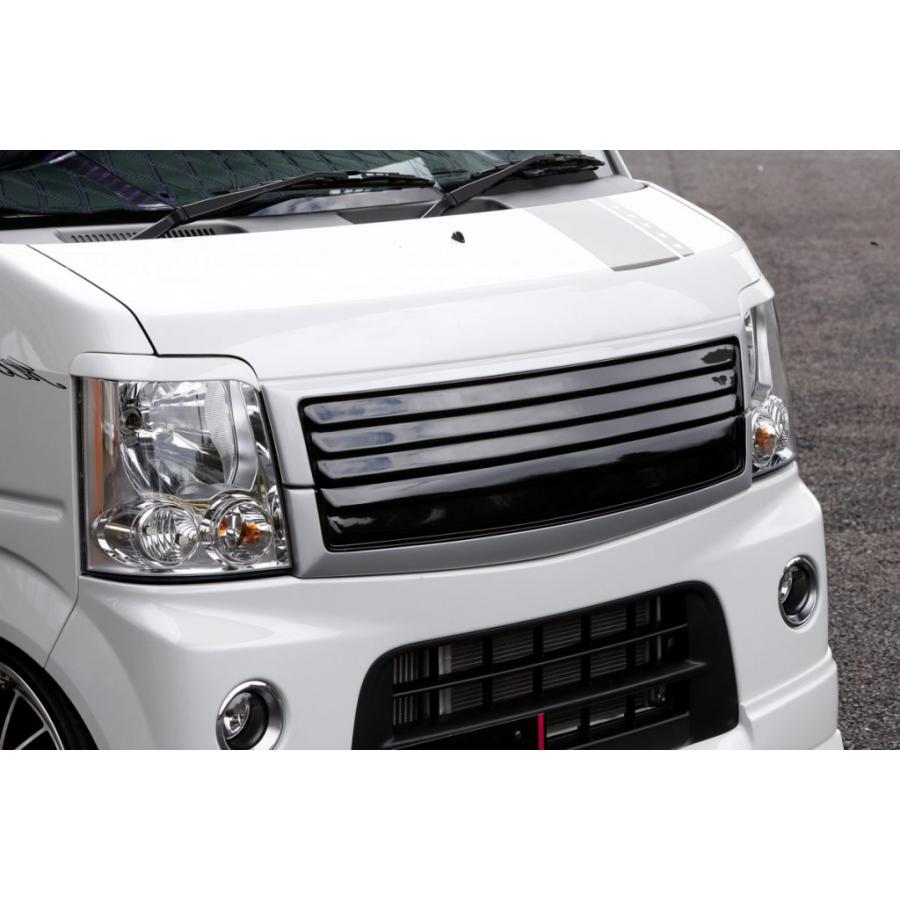 エブリイワゴン DA64エブリィ後期・PZターボ後期 アスリート フロントグリル K-BREAK kbreak ケイブレイク ケーブレ Kブレ Kブレイク : K-BREAK STORE ...