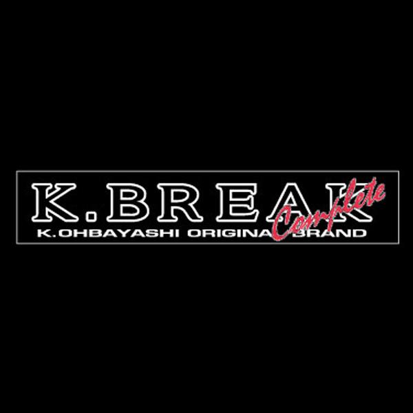 KBステッカー01 （切り文字） K-BREAK kbreak ケイブレイク ケーブレ Kブレ Kブレイク : K-BREAK STORE ...