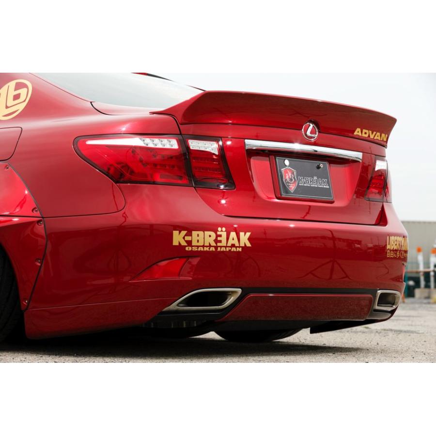 レクサス LS460前期 JDM COMPLETE リアバンパー K-BREAK kbreak ケイブレイク ケーブレ Kブレ Kブレイク : K-BREAK STORE - 通販 ...