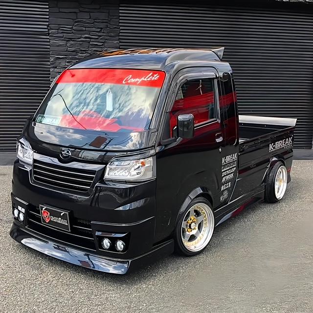 K-BREAK ハイゼット/ハイゼットジャンボ前期用 コンプリート フロントバンパー（グリル一体式） kbreak ケイブレイク ケーブレ K ...