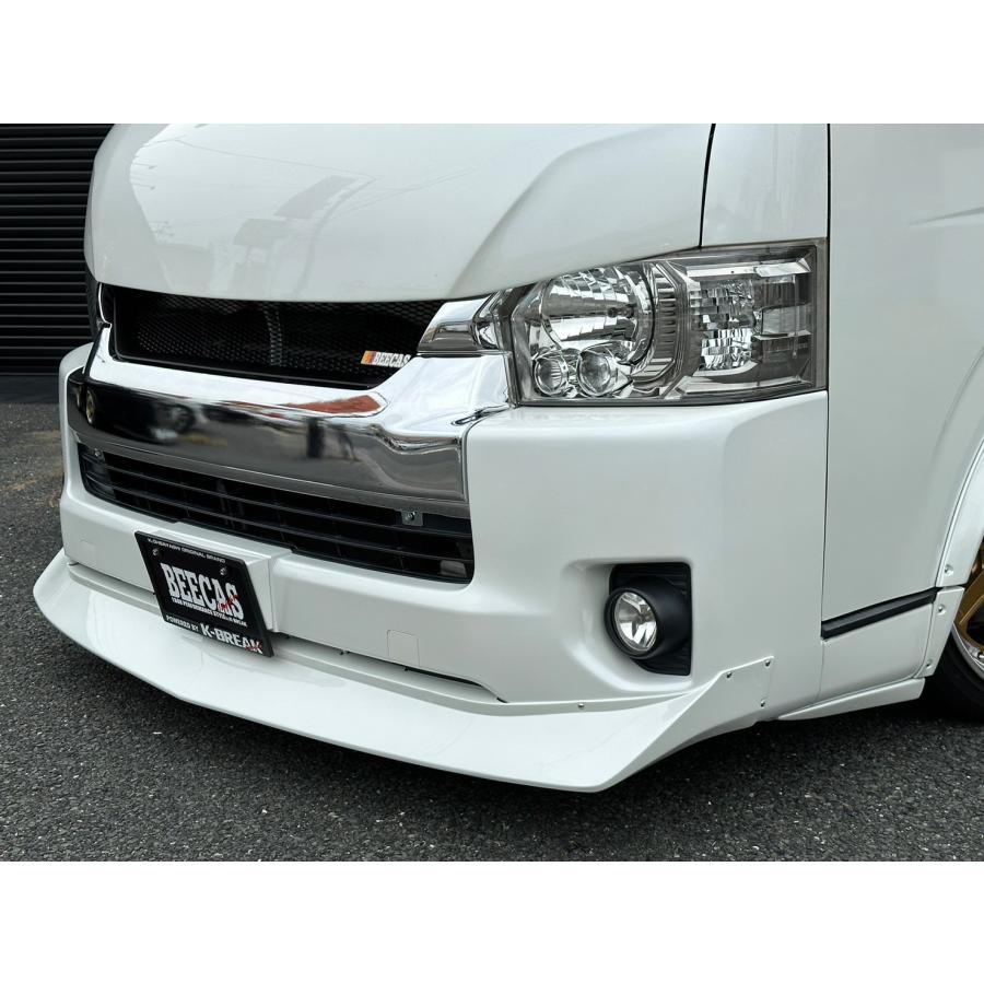ハイエース チンスポ ワイド/スパロン用 4型〜現行 K-BREAK kbreak ケイブレイク ケーブレ Kブレ BEECAS ビーキャス : zzz568 : K-BREAK STORE ...