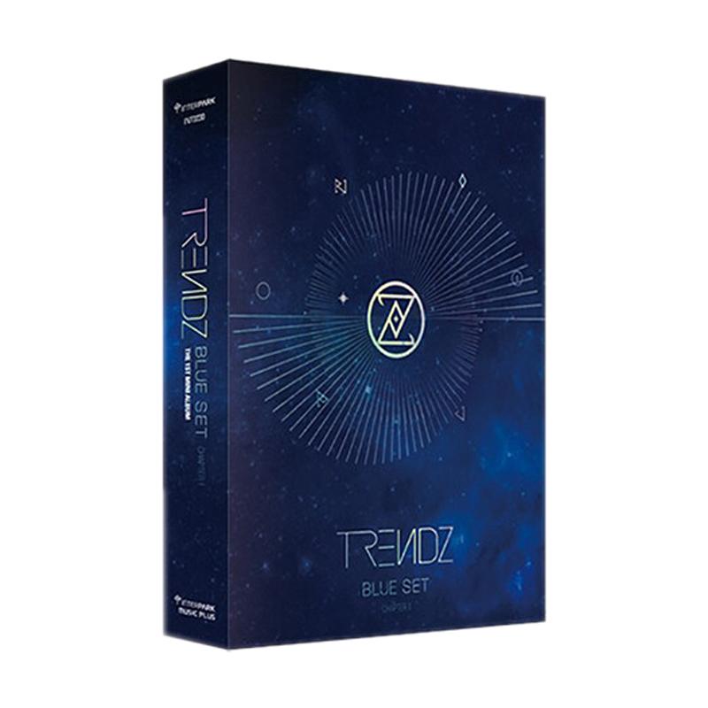 【韓国版/豪華付録】 TRENDZ (トレンドジー) 1st ミニ アルバム 『BLUE SET Chapter 1. TRACKS ...