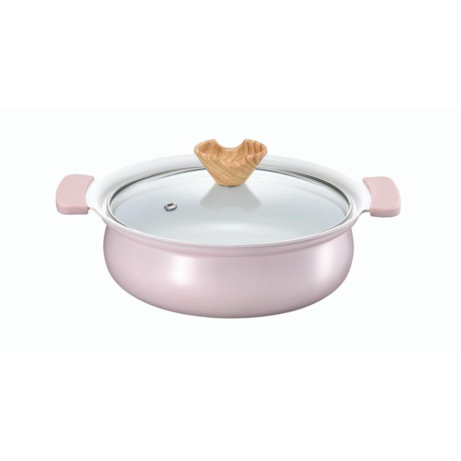 カクセー coronto-コロント- IH対応 セラミックコーティング卓上鍋 18cm CT-21 : キッチンダイレクト - 通販 ...