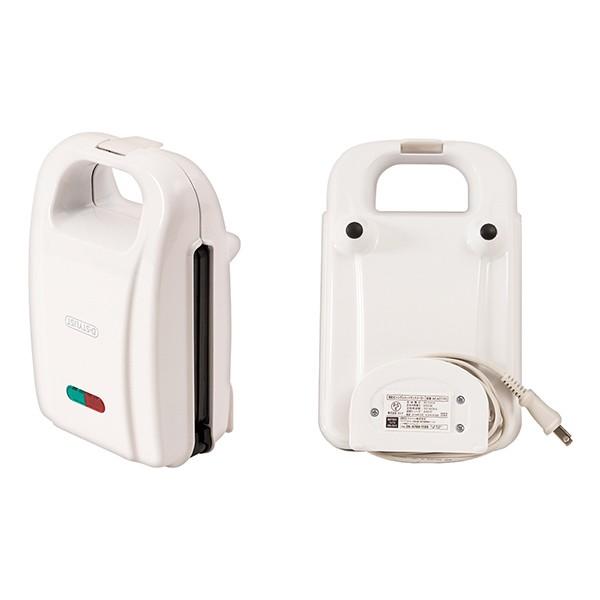 送料無料 ライソン KDHS-003W 着脱式 シングルホットサンドメーカー ホワイト :raison-820375:キッチンダイレクト - 通販 - Yahoo!ショッピング