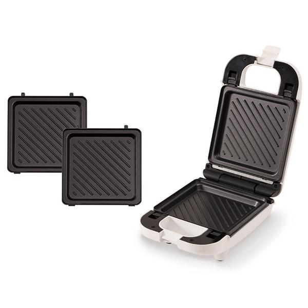 送料無料 ライソン KDHS-003W 着脱式 シングルホットサンドメーカー ホワイト LITHON : キッチンダイレクト - 通販 - Yahoo!ショッピング