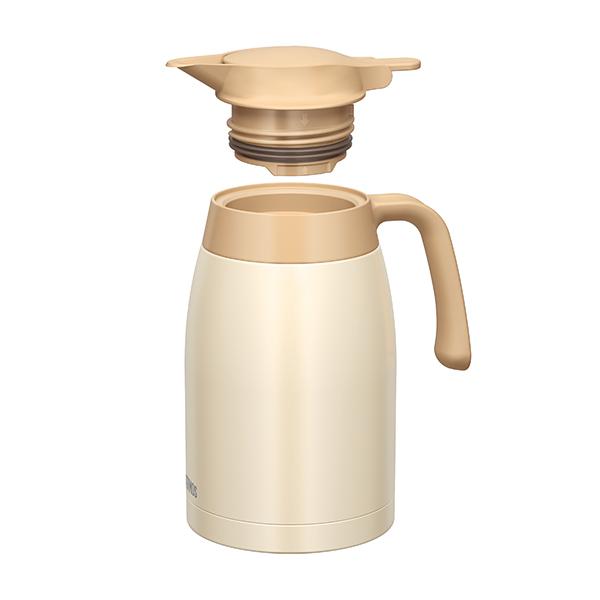 送料無料 サーモス TTB-1501 CRW ステンレスポット クリームホワイト 1.5L : キッチンダイレクト - 通販 - Yahoo!ショッピング