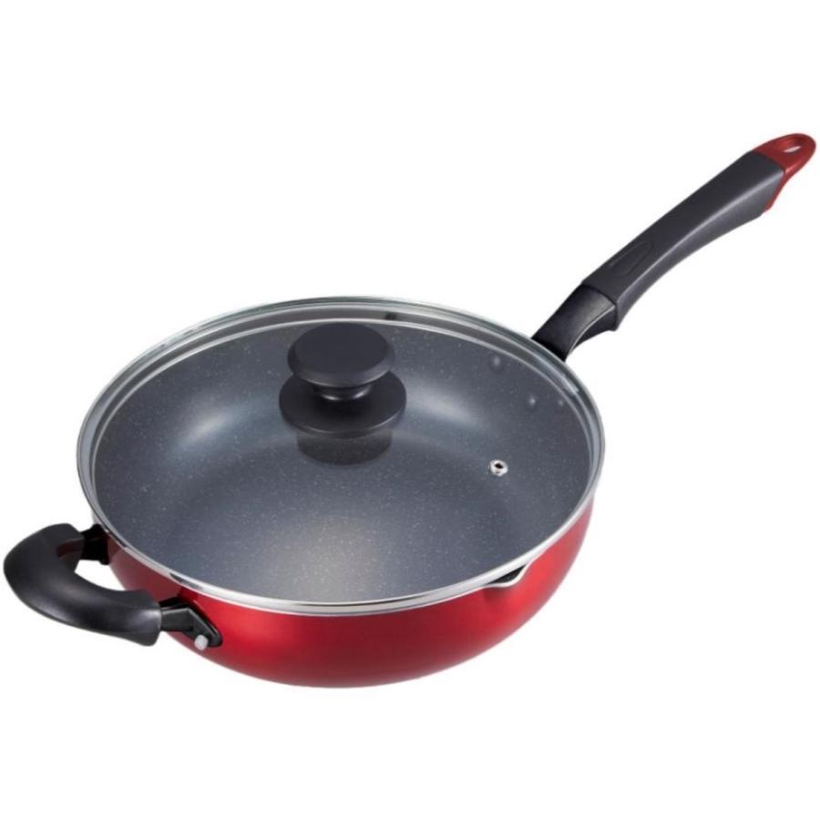 竹原製缶 グッドフル IH対応 深型フライパン 26cm ガラス蓋付 PK-526G : キッチンダイレクト - 通販 - Yahoo!ショッピング