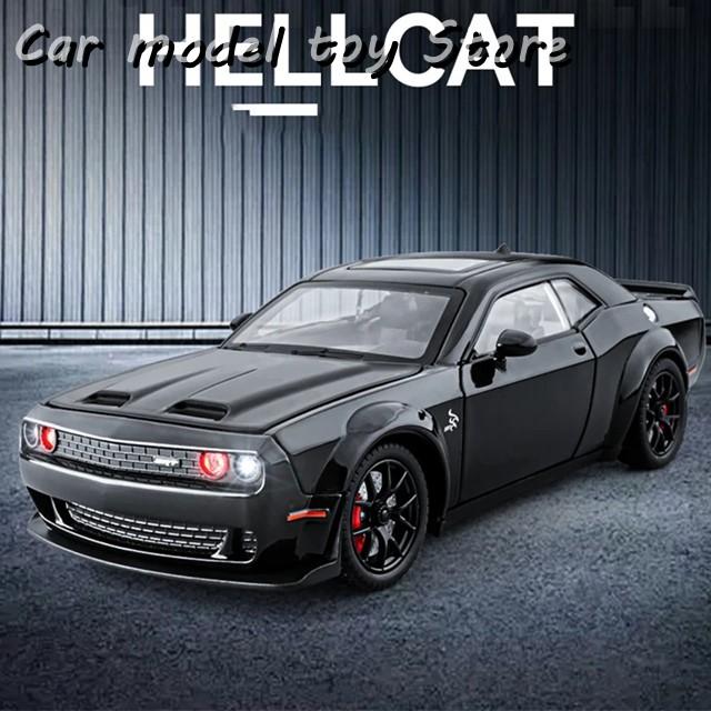 HELLCATマッスルカー玩具 ボーイ用 1:24 速ファースプルバックドア オープンサウンド ダイキャスト合金 スポーツ自動メタルギフトコレクション : ma01849 : Car ...