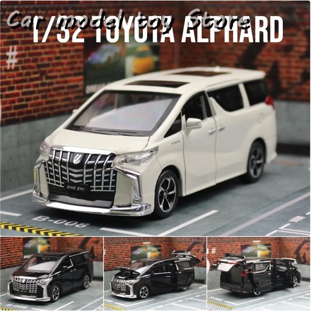 1/32 トヨタ ALPHARD MPV ダイキャストバン型車両ミニチュア プルバック式 サウンド＆ライトコレクション : Car model toy Store - 通販 - Yahoo ...