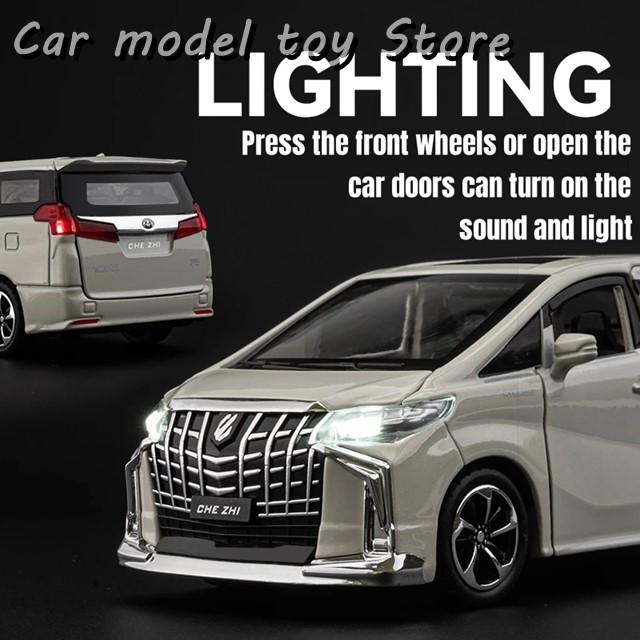 1/32 トヨタ ALPHARD MPV ダイキャストバン型車両ミニチュア プルバック式 サウンド＆ライトコレクション : Car model toy Store - 通販 - Yahoo ...