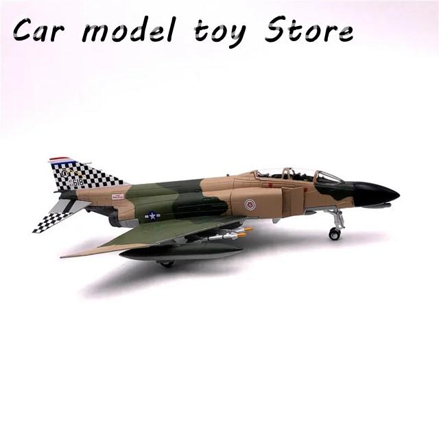 ダイキャスト 1 100スケール Usaf 63戦隊 F 4 F4 F4b ファントム ストライク ファイター コレクション用金属飛行機 おダート産 Car Model Toy Store