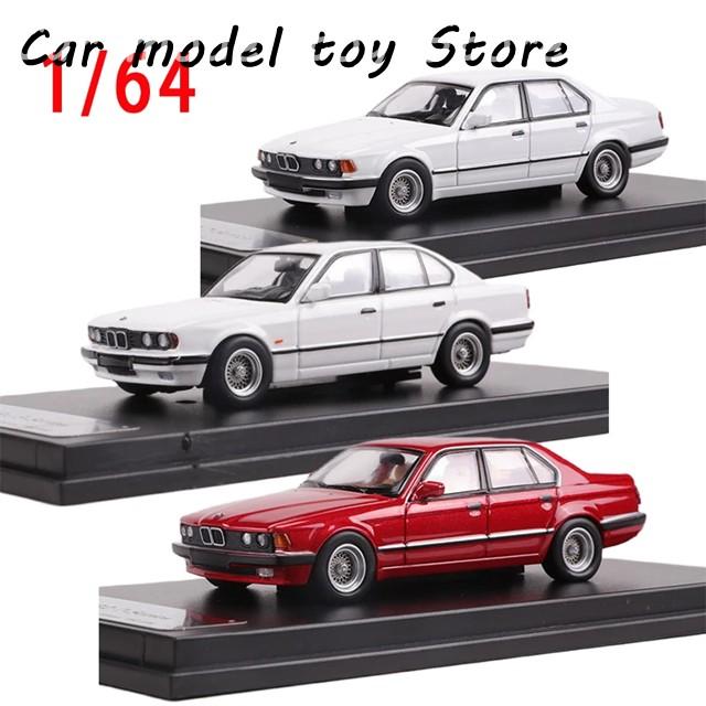 ダイキャスト1/64スケール BMW 7シリーズ E32 E34 カーモデル 合金 クラシックカーモデル コレクション オーナメント : Car model toy Store - 通販 ...