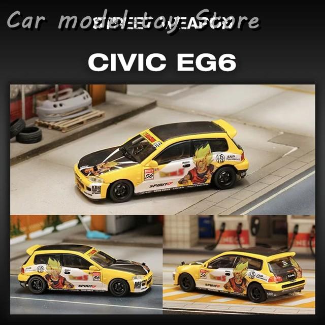 SW 1:64 CIVIC EG6 タイ仕様 モデルコレクション : Car model toy Store - 通販 - Yahoo!ショッピング