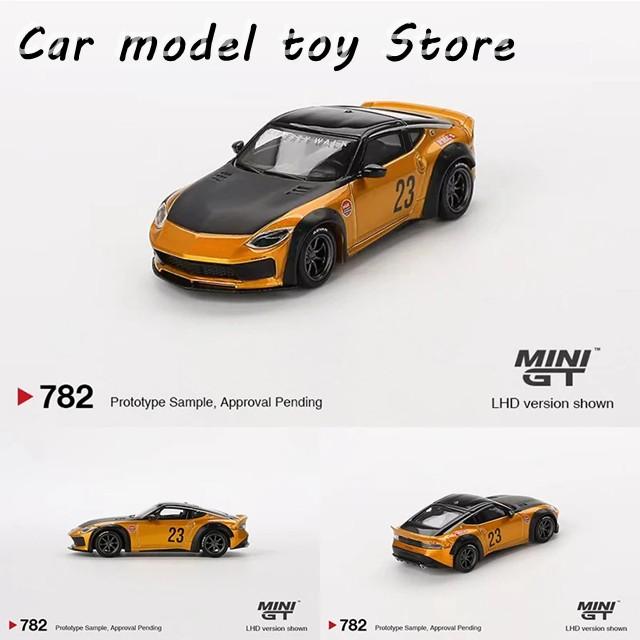 MINIGT 782 1:64 LBWK LB NATION ワークス 400 Z ゴールド ダイカスト製 ジオラマモデルコレクション : Car model toy Store - 通販 ...