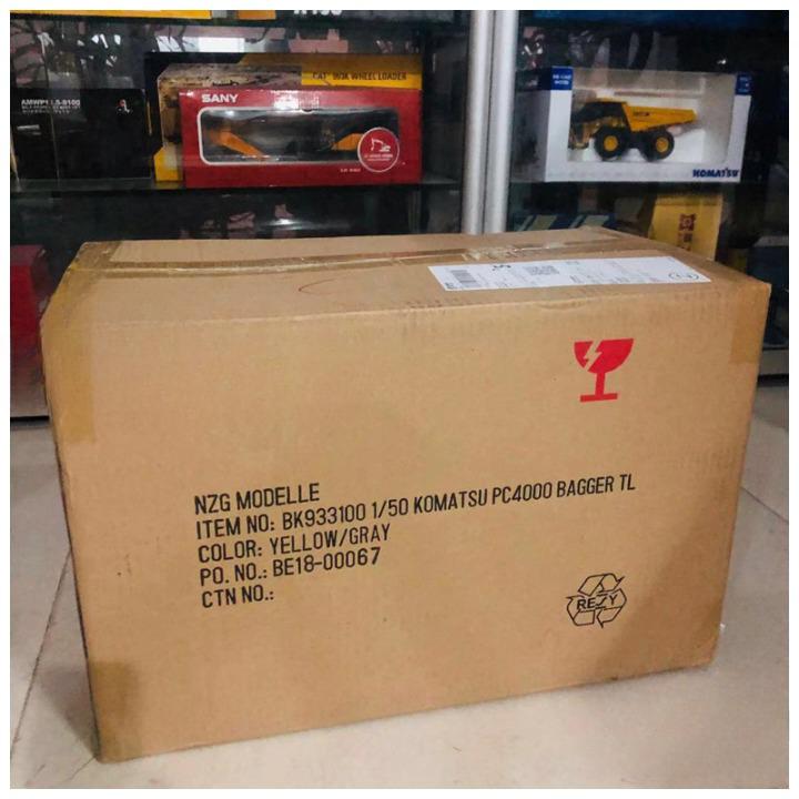 ミニカー 1/50 コマツ KOMATU NZG PC4000 : Car model toy Store - 通販 - Yahoo!ショッピング