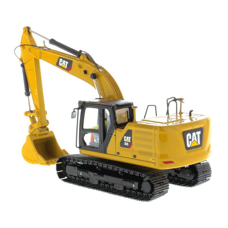 【並行輸入品】 油圧ショベルロボット323 スケール1:50 おもちゃギフトdm caterpillar cat 85571 掘削機 ...