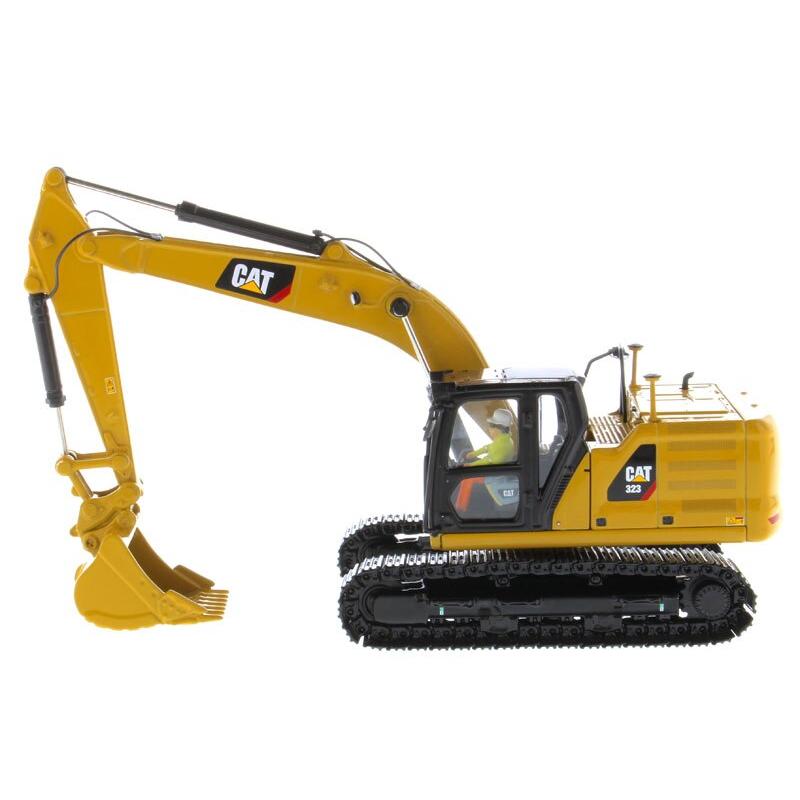 【並行輸入品】 油圧ショベルロボット323 スケール1:50 おもちゃギフトdm caterpillar cat 85571 掘削機 ...