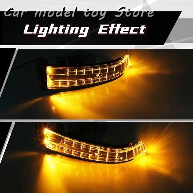 メルセデスベンツW221 W212 W204 W176 W246 A2129067501用LEDリアビューミラーインジケーター ウィンカー ...