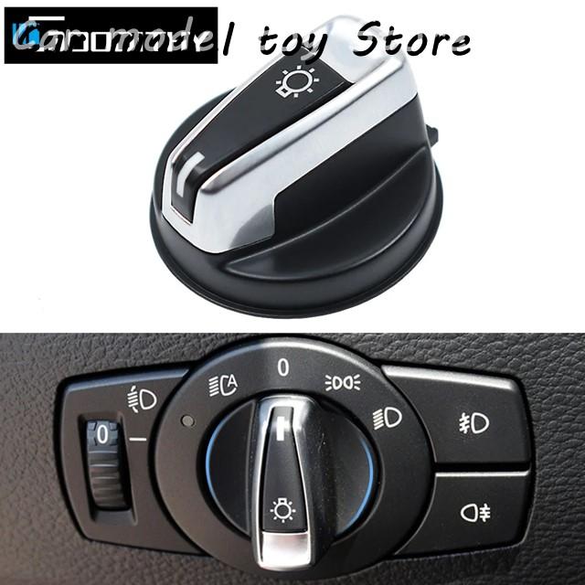 BMW 1 3 X1 シリーズ E84 E87 E88 E82 E90 E91 E92 E93 61316932794 フロントヘッドライト スイッチ回転式ヘッドライトノブボタンキャップ ...