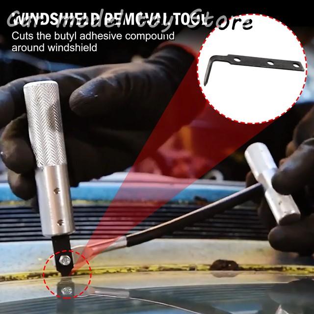 7PCS PROFESSIONAL CAR WINDSHIELD REMOVER CUT TOOL KIT AUTO CAR WINDOW ...