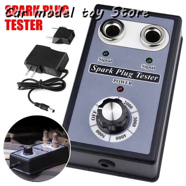 SPARK PLUG TESTER 12V IN-LINE WIRE IGNITION ANALYZER PEN TEST CAR ...