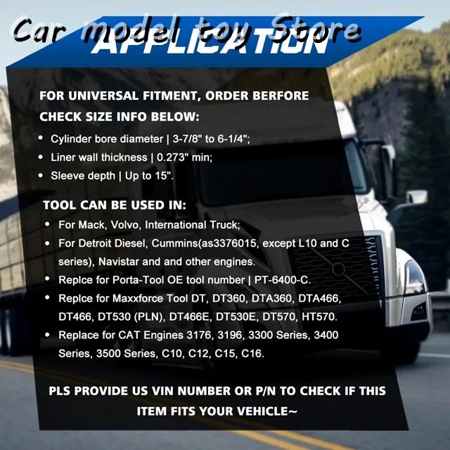 【並行輸入品】 汎用シリンダーライナープーラー マック ボルボ デトロイトインターナショナル カミンズ ナビスター用 PT-6400-C ...