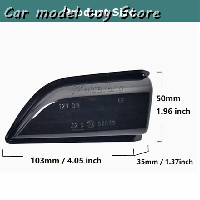 ボルボ XC60 OEM# 31217288 31217289 サイドウィングバック ミラーウィンカー表示器 2 部分 LED ダイナミック ...