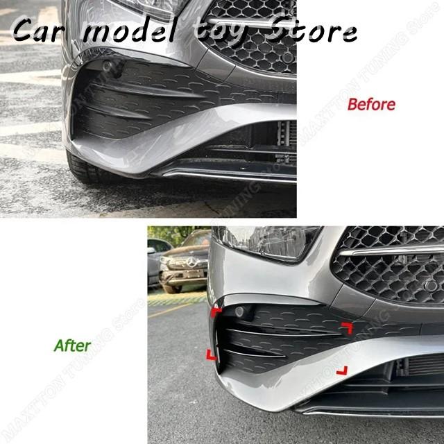 【並行輸入品】ベンツ A クラス W177 A200 A35 AMG LCI 2023+ フロントバンパー唇エア・ベントスポイラー CANAR ...