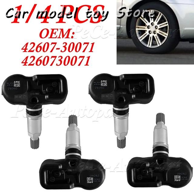トヨタ アバロン LEXUS CT ES GS GX IS LC LS LX NX RC RX 1/4PCS タイヤエア圧センサー TPMS ...