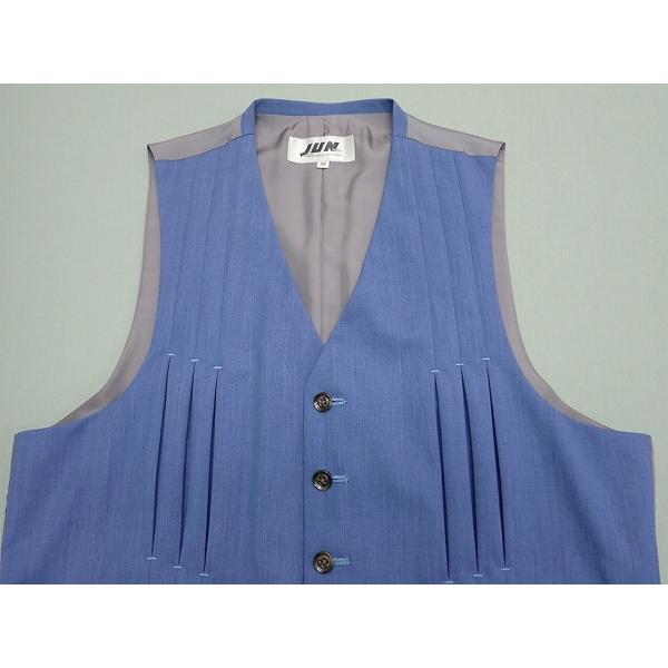 JUNMEN JUN MEN ジレ・M ジュンメン/日本製/スーツベスト/ビンテージ/メンズ/24*7*1-1 : KNIGHT ヤフーショッピング店 - 通販 - Yahoo!ショッピング