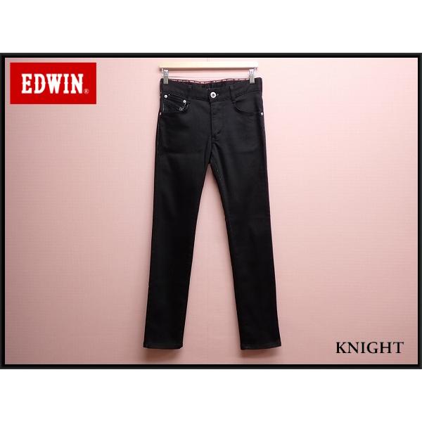 JERSEYS EDWIN スリムテーパード ブラックジーンズ・XS/75cm エドウィン ジャージーズ/ER32/黒/スキニー/メンズ/24*11*1-18 : KNIGHT ヤフー ...