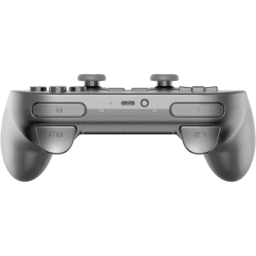 8Bitdo Pro 2 Bluetooth Controller gamepad Black Edition ニンテンドースイッチ 有線 無線 コントローラー ブラックエディション : k ...