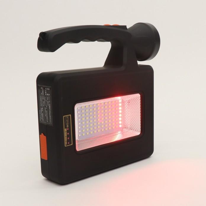 ソーラー 充電式 2way LEDライト 充電 アウトドア 夜間 災害 停電 防災 モバイルチャージ USB充電 ソーラー充電 HDL ...