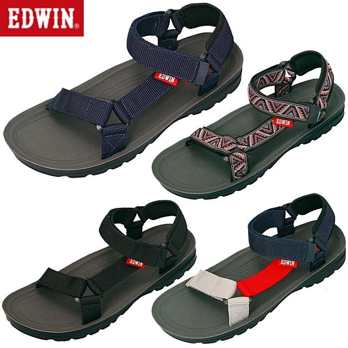 EDWIN エドウィン メンズ サンダル カジュアル スポーツサンダル コンフォートサンダル プレゼント 父の日 EW5100 : 靴のリード - 通販 - Yahoo!ショッピング