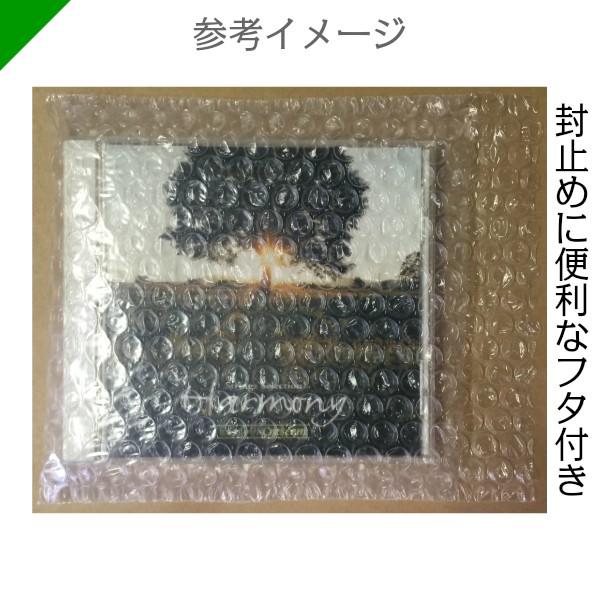 プチプチ袋 CDサイズ 160mm×160mm+35mm 6000枚 川上産業 緩衝材 梱包材 （ ぷちぷち袋 エアキャップ袋 エアパッキン袋 ...