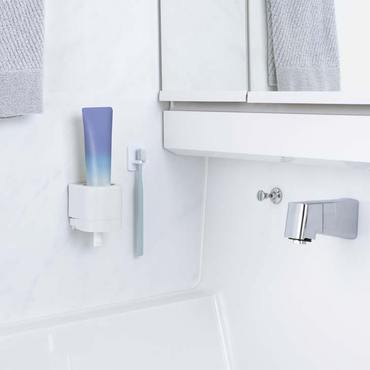 リッチェル ホバー シールフック歯磨き粉ディスペンサー ホワイト 110054 HOVER 歯磨き粉ホルダー 壁掛け フック 浮かせる 衛生的 : 4945680100540 : 暮らしの杜 ...