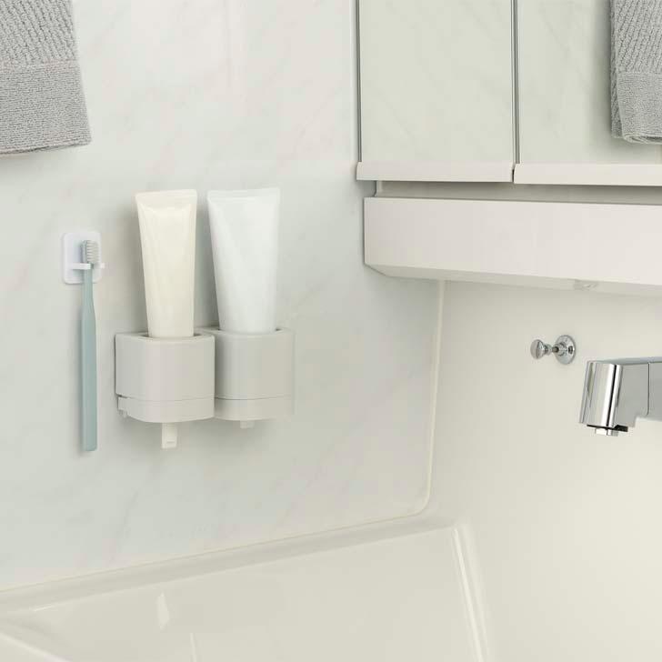 リッチェル ホバー シールフック歯磨き粉ディスペンサー ホワイト 110054 HOVER 歯磨き粉ホルダー 壁掛け フック 浮かせる 衛生的 : 4945680100540 : 暮らしの杜 ...