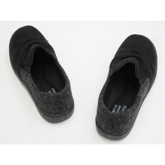 PANSY Pansy パンジー 1510 撥水 4E ゆったり 抗菌防臭 おしゃれ カジュアル Laシューズ 黒 22.5cm〜24.5cm : くつやさんK-POINT - 通販 ...