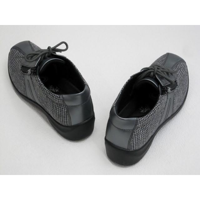 ムーンスター イブ SALE / Eve 195TX 足裏立体Wインソール ゆったり ファスナー付き Laカジュアル DGR柄 22.0cm ...