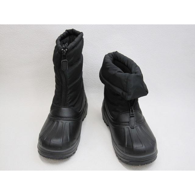 SALE / DUNLOP ダンロップ 0808 前ファスナー 2WAY 撥水 防水 耐滑ソール Meスノーブーツ 黒 25.0cm〜28.0cm（M/L表示展開）＜21％OFF ...