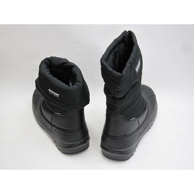 SALE / DUNLOP ダンロップ 0808 前ファスナー 2WAY 撥水 防水 耐滑ソール Meスノーブーツ 黒 25.0cm〜28.0cm（M/L表示展開）＜21％OFF ...