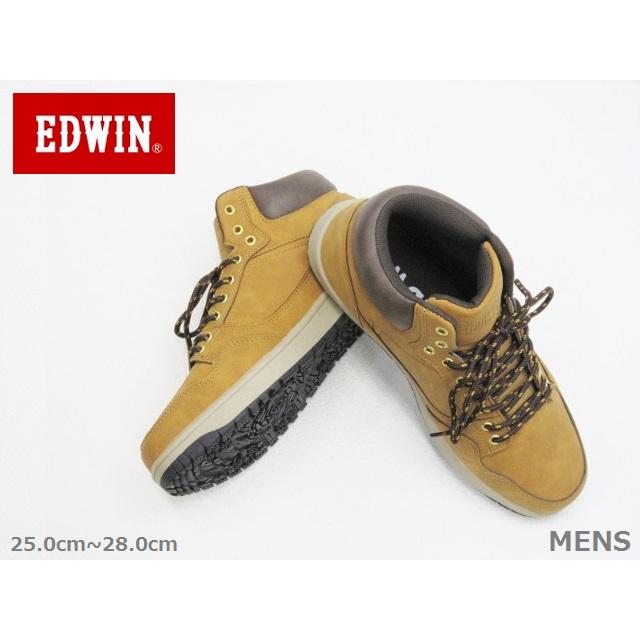 EDWIN SALE / エドウィン 7971 防水 グリップ性 耐滑 ミッドカット Meスニーカー CM 25.0cm〜28.0cm＜25%OFF＞ : くつやさんK-POINT - 通販 ...