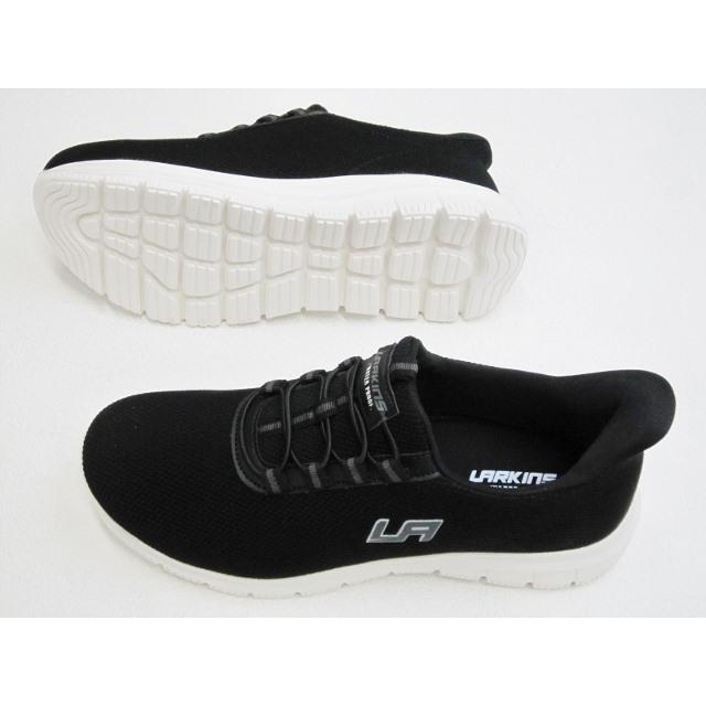 SALE / LARKINS ラーキンス L-203 防水 スリッポン 超軽量 かっこいい Meスニーカー 黒 25.0cm〜28.0cm＜25％OFF＞ : 28203607 : くつやさん ...