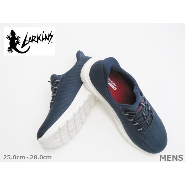 LARKINS SALE / ラーキンス L-203 防水 スリッポン 超軽量 かっこいい Meスニーカー NV 25.0cm〜28.0cm＜28％OFF＞ : くつやさんK-POINT ...