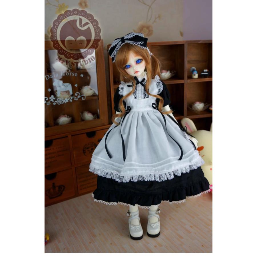 M+V STUDIO 1/4ドール MDD セット メイド服 フリル エプロン リボン [MV-4BJDMDD-C39] : mv-4bjdmdd-c39 : スウィミー - 通販 ...