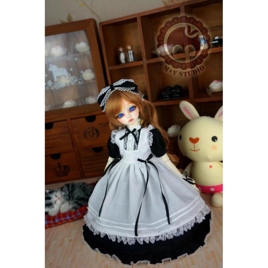M+V STUDIO 1/4ドール MDD セット メイド服 フリル エプロン リボン [MV-4BJDMDD-C39] : mv-4bjdmdd-c39 : スウィミー - 通販 ...