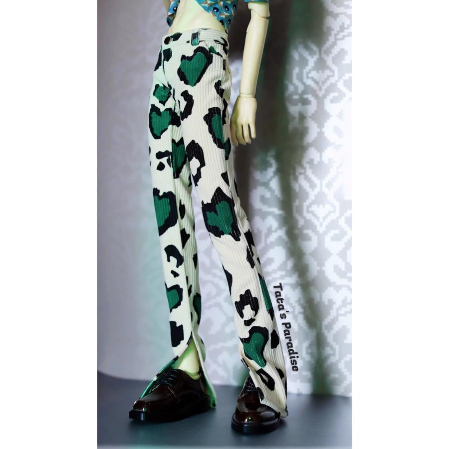 TATA'S PARADISE 1/3ドール 68cm POPO68 ズボン 長ズボン メンズ ヒョウ柄 白 緑 [TATASPARADISE-3-C27] : スウィミー - 通販 ...